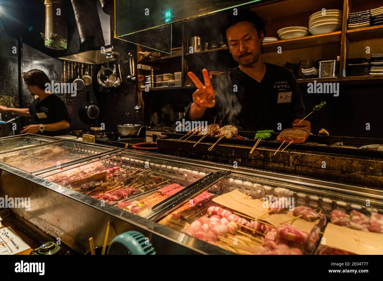 Japanese restaurant in Tokyo-Minato, Japan Stock Photo - Alamy