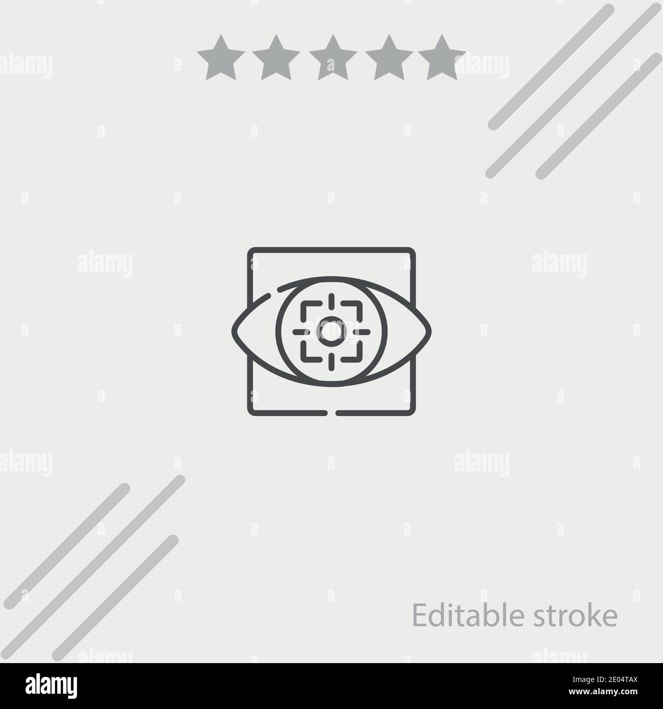 eye tracking vector icon modern simple vector illustration Stock Vector ...