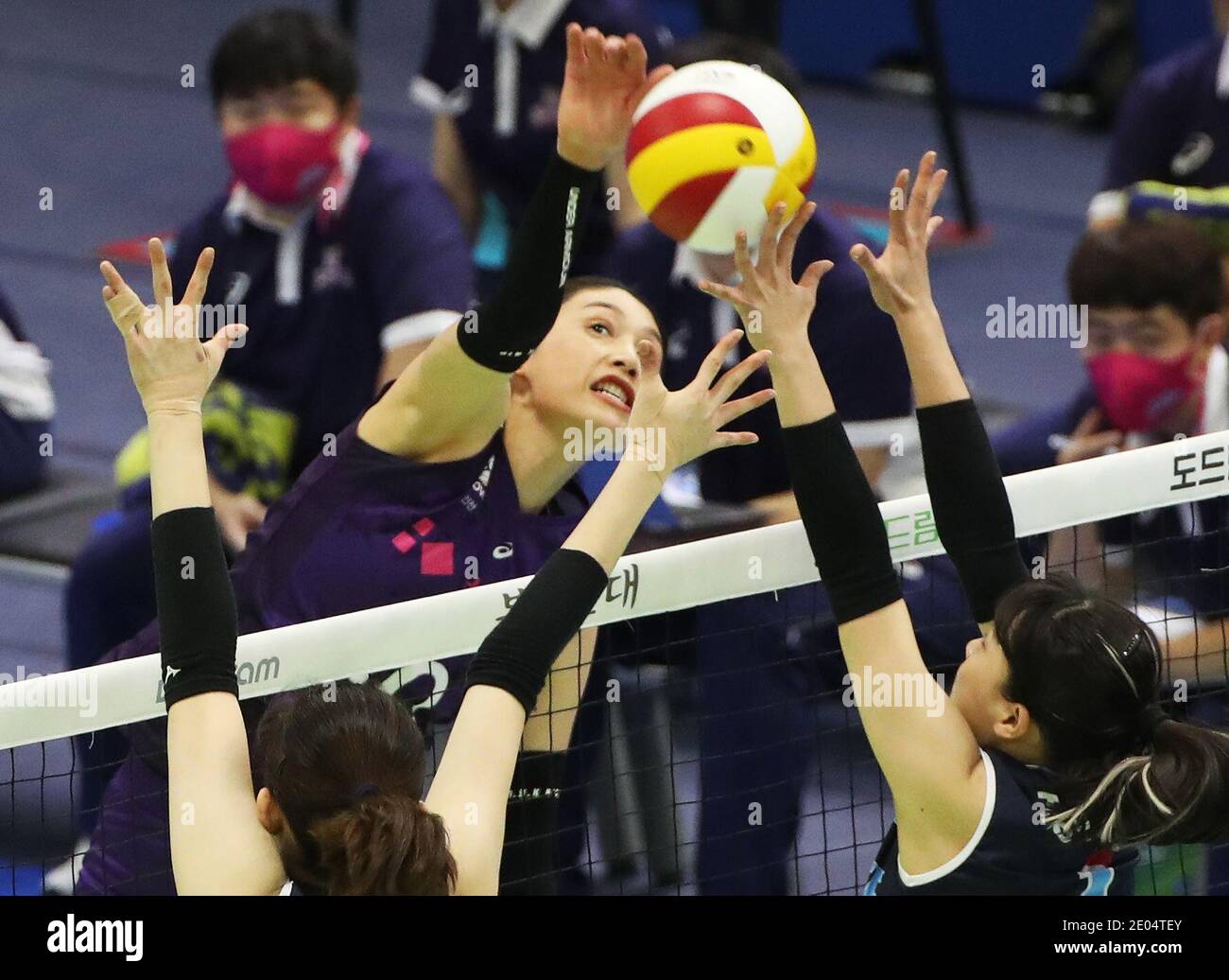 30th Dec, 2020. S. Korean volleyball star Kim Yeon-koung South Korean ...