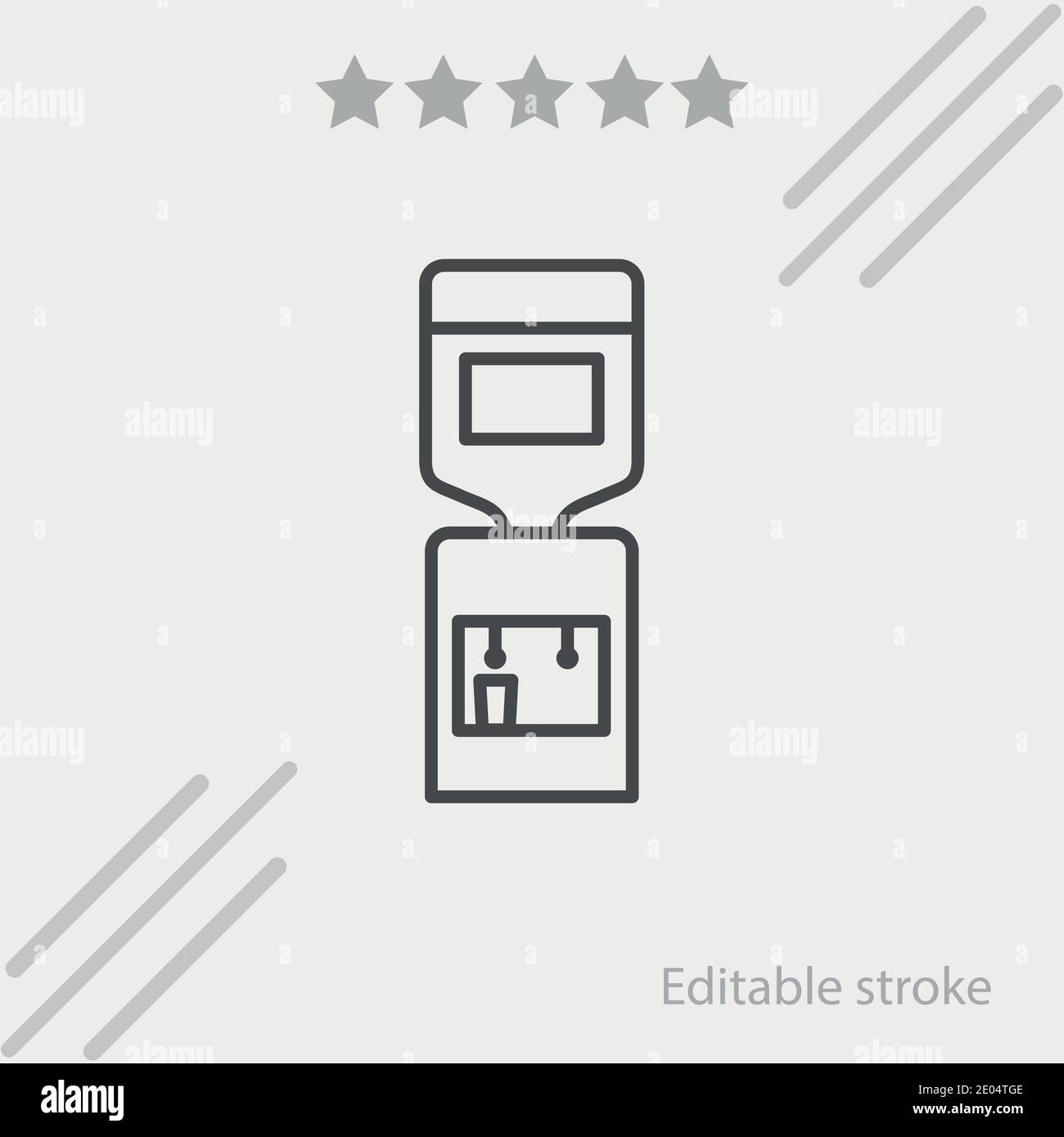 water machine vector icon modern simple vector illustration Stock ...