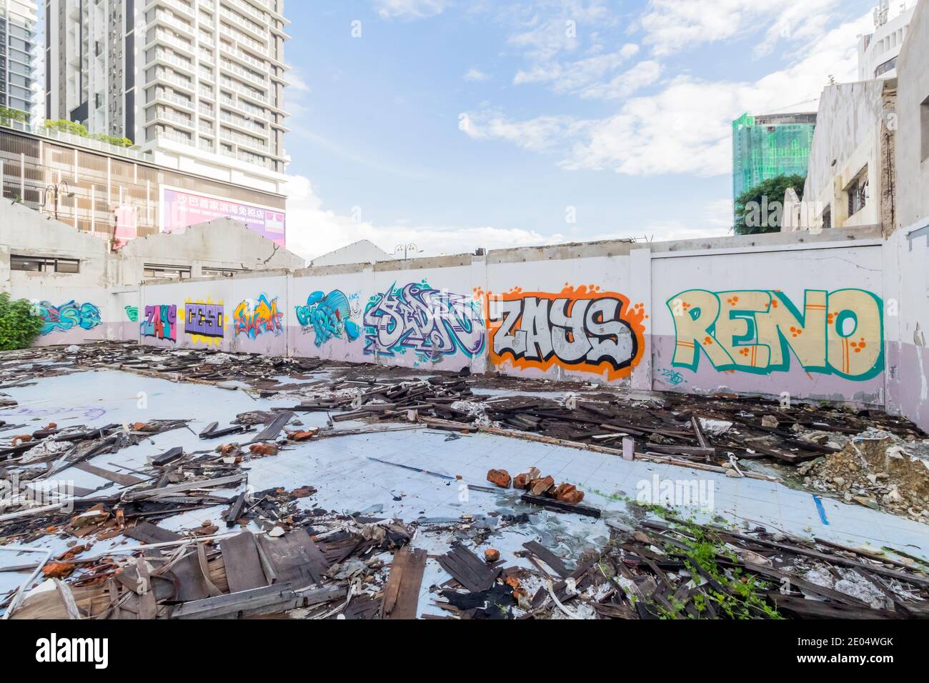 Street art in Kota Kinabalu, Sabah, Malaysia Stock Photo - Alamy