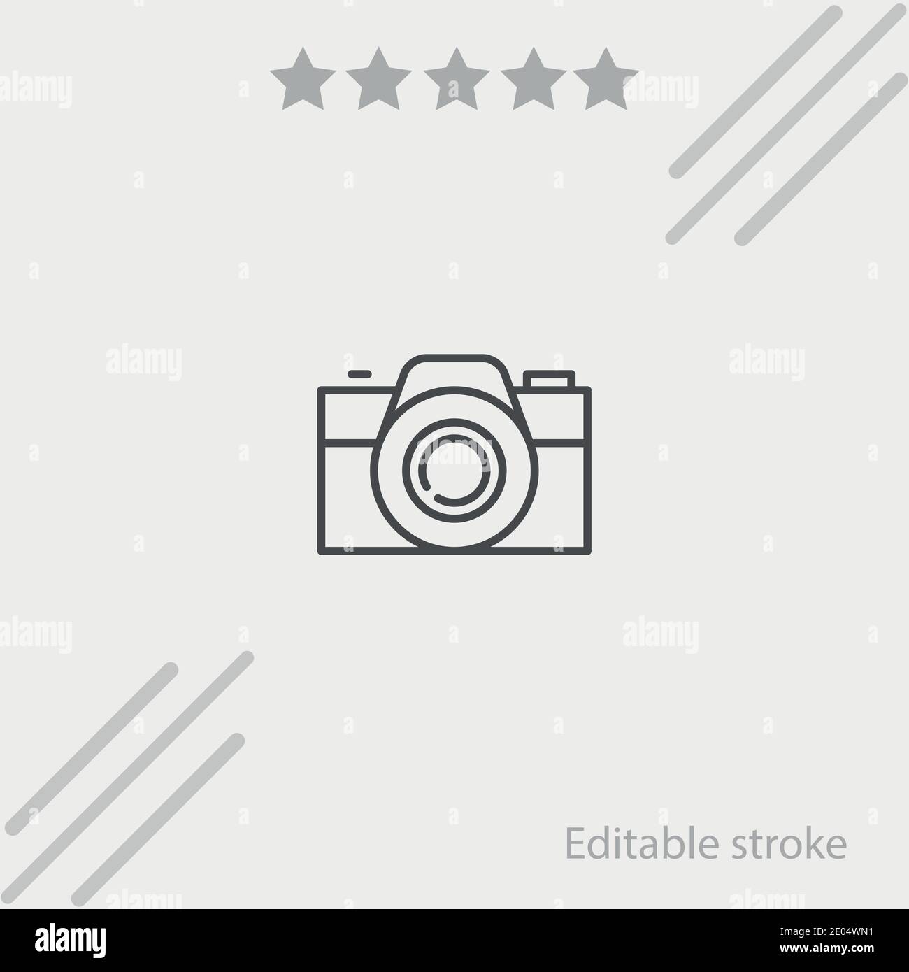 camera vector icon modern simple vector illustration Stock Vector Image ...