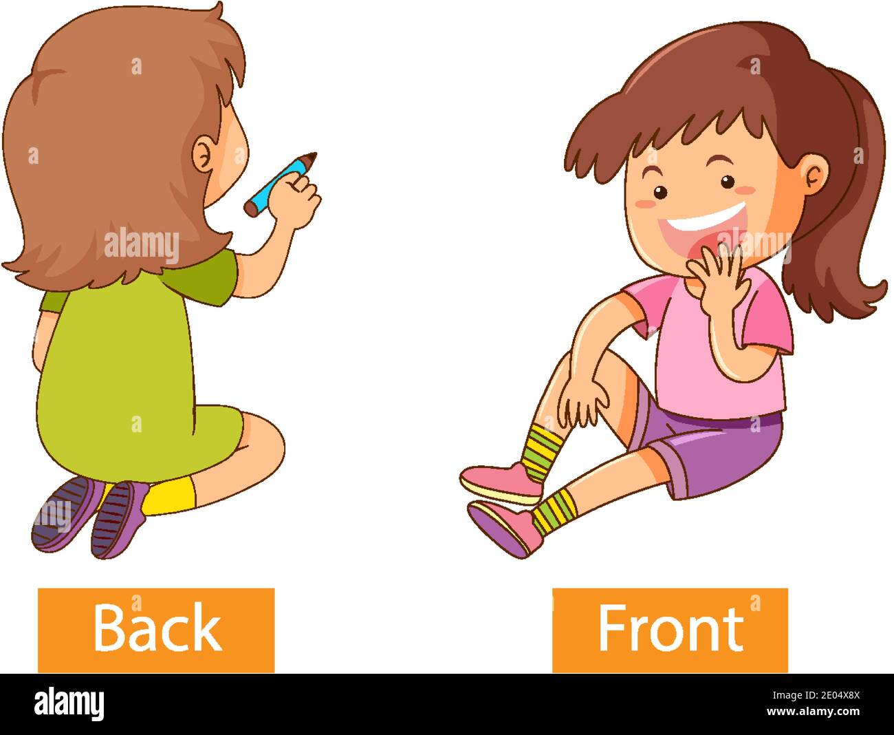 Preposition Cut Out Stock Images & Pictures - Alamy