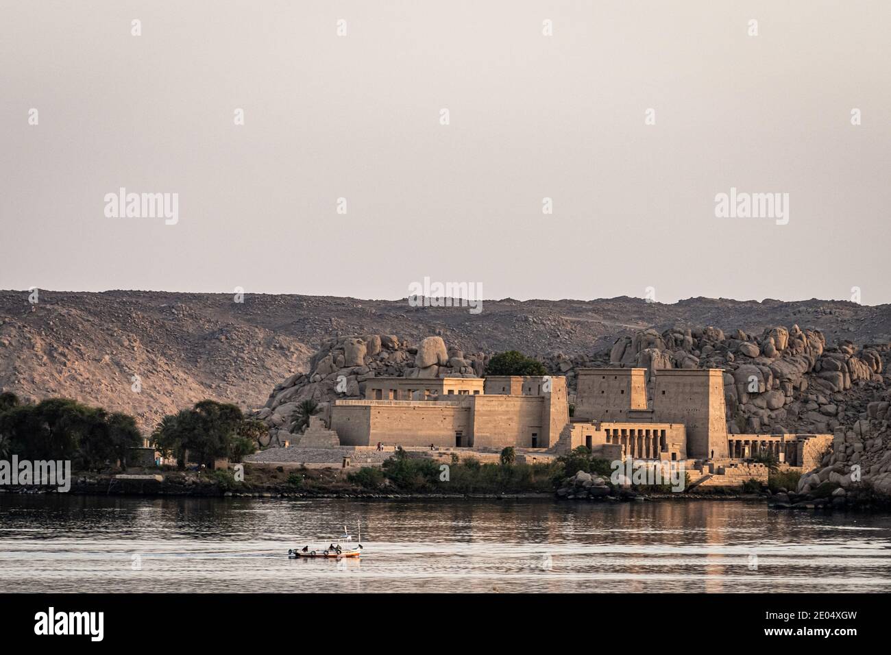 Philae temple in Aswan Egypt Stock Photo - Alamy