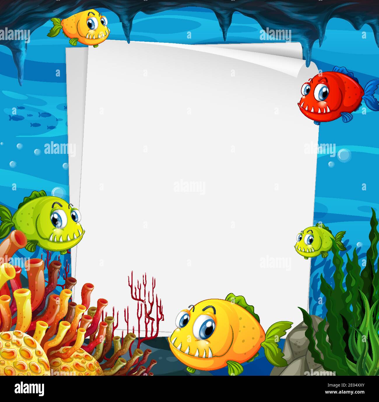 Fish Paper Border