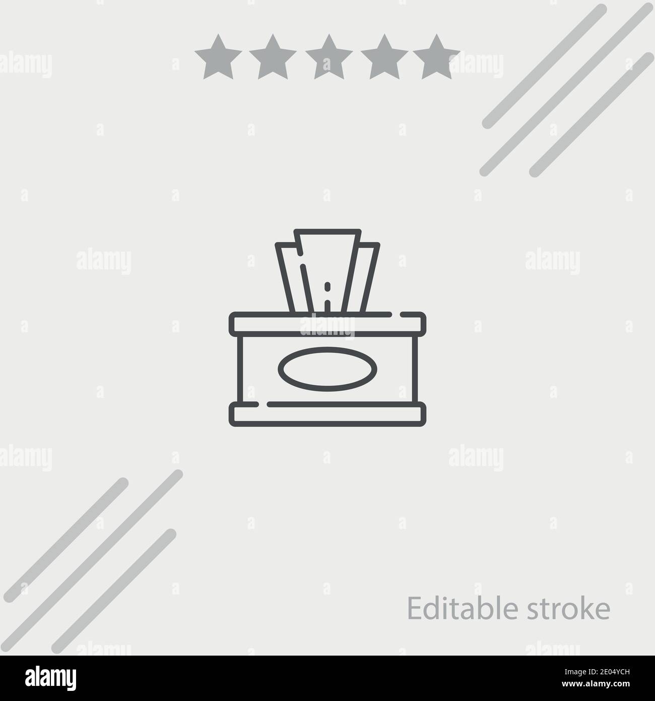 tissue vector icon modern simple vector illustration Stock Vector Image ...