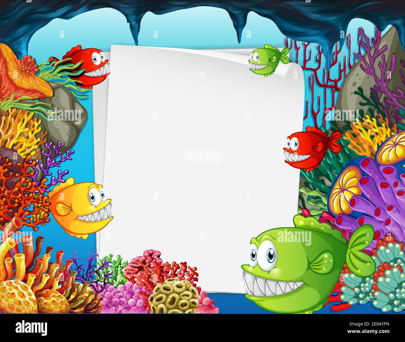 Underwater Border Clipart