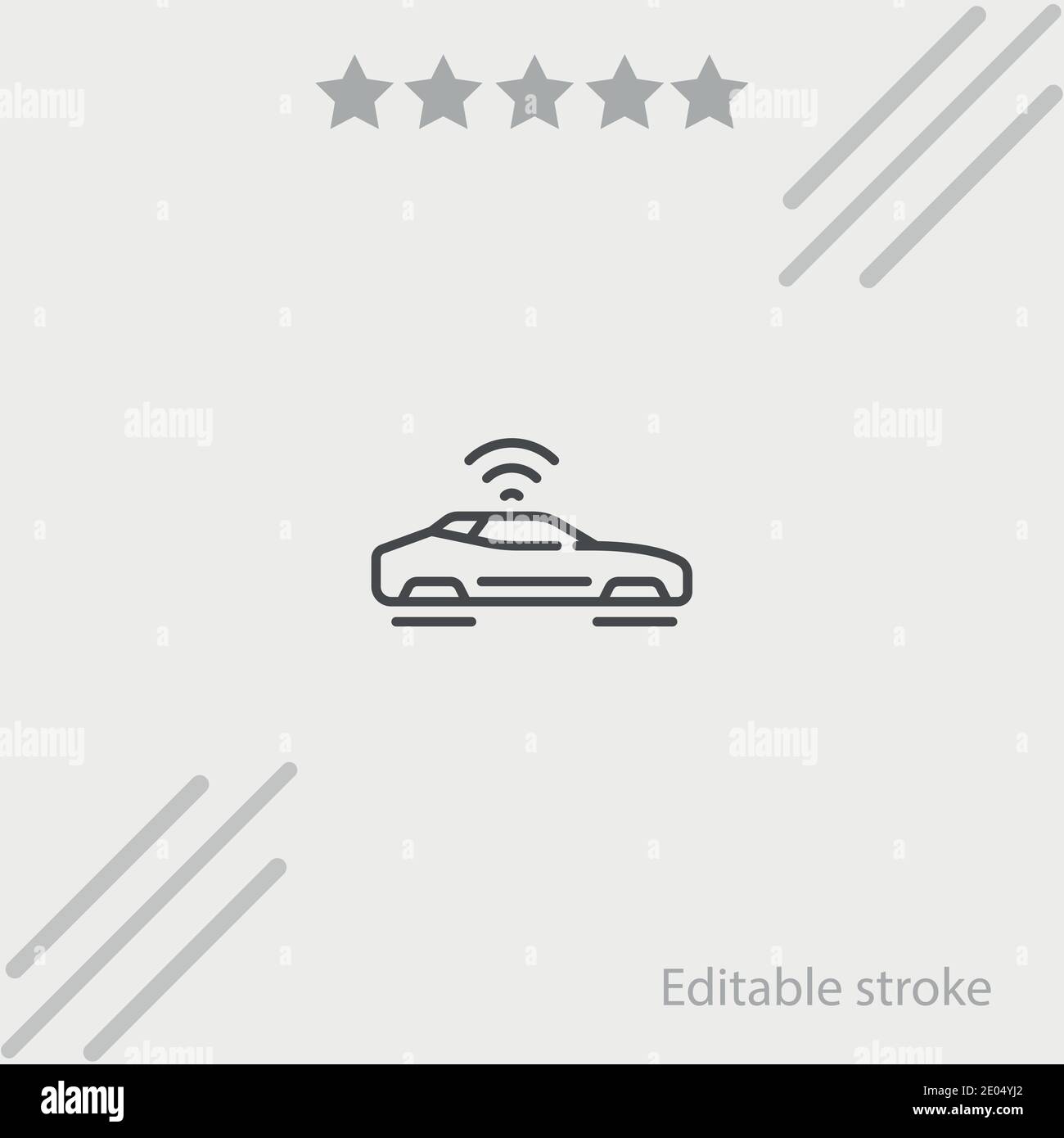 self driving vector icon modern simple vector illustration Stock Vector ...