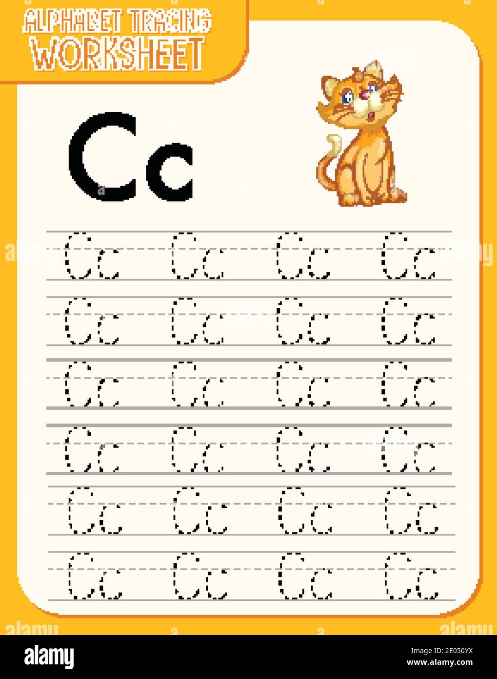 Letter C Tracing Worksheets