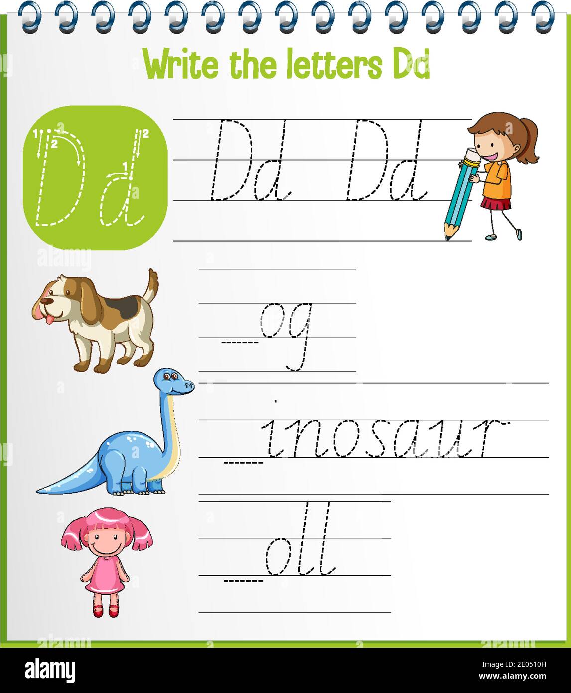 English Alphabet Tracing Worksheets Illustration Stock Vector Image english-alphabet-tracing-worksheets-illustration-stock-vector-image