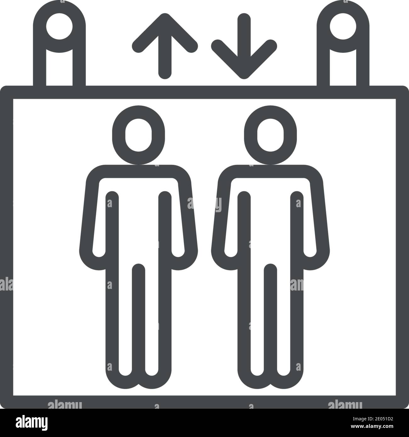elevator vector icon modern simple vector illustration Stock Vector ...