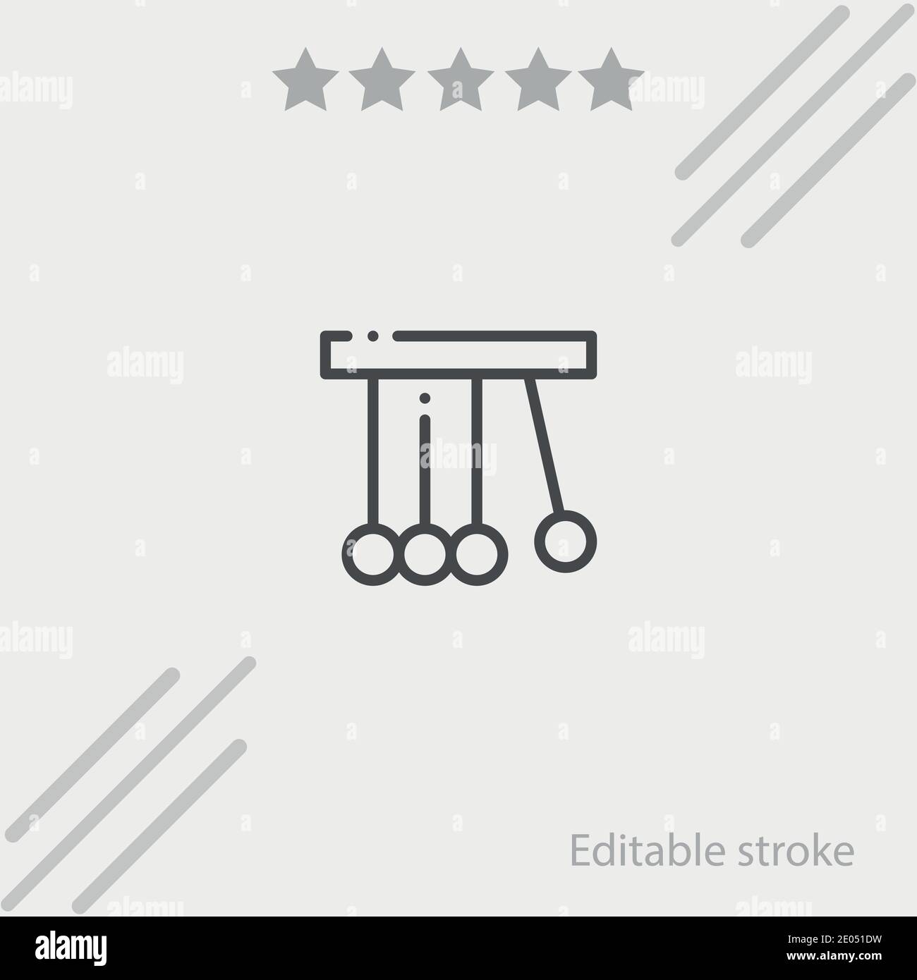 pendulum vector icon modern simple vector illustration Stock Vector ...