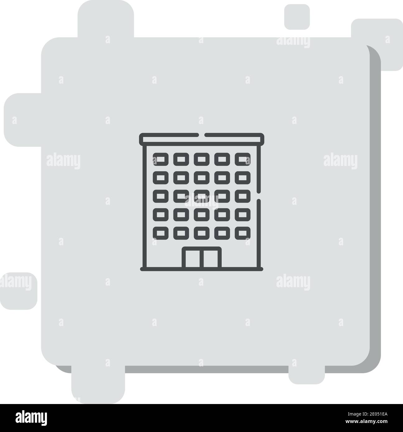 building vector icon modern simple vector illustration Stock Vector ...