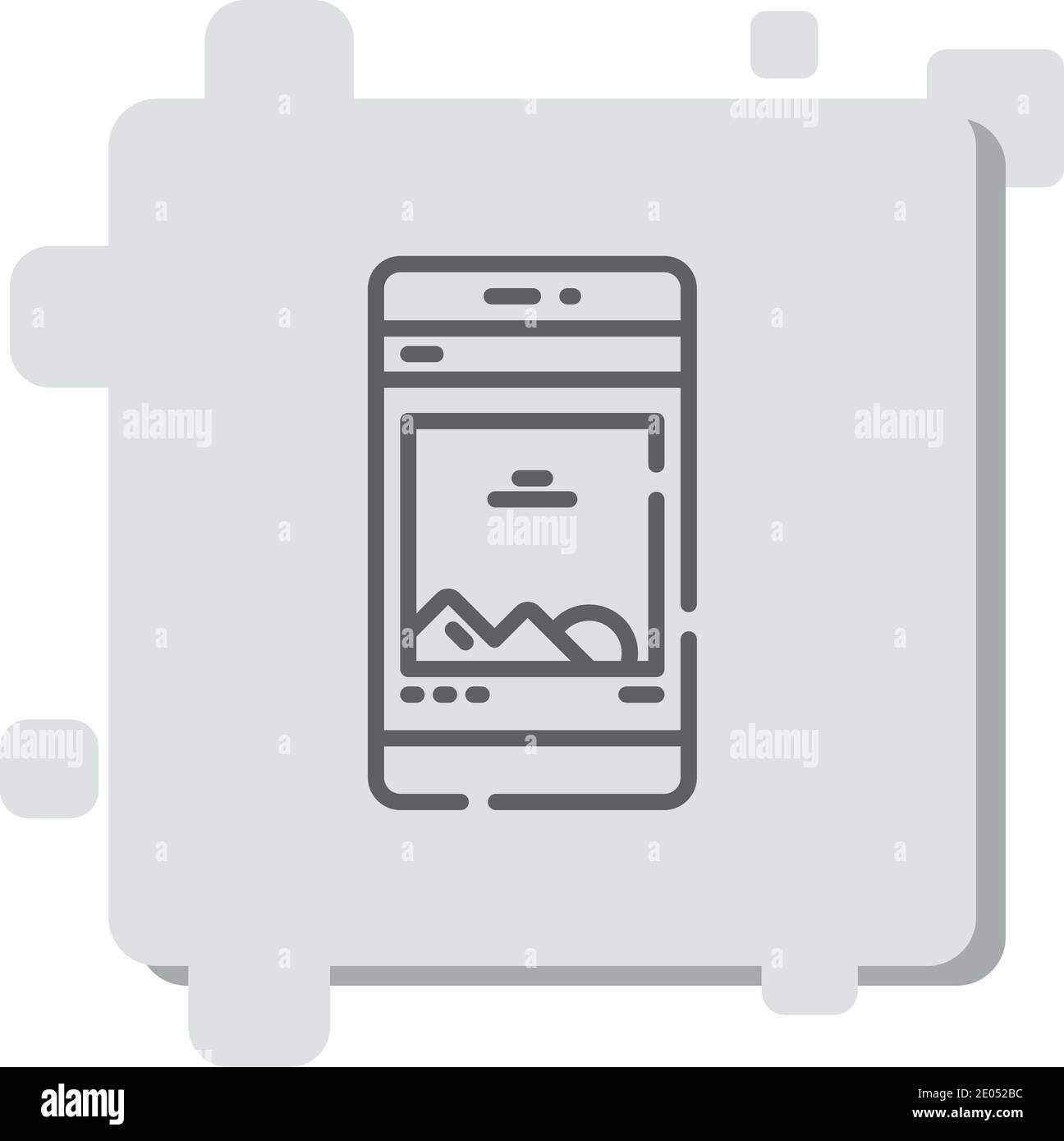 app vector icon modern simple vector illustration Stock Vector Image ...