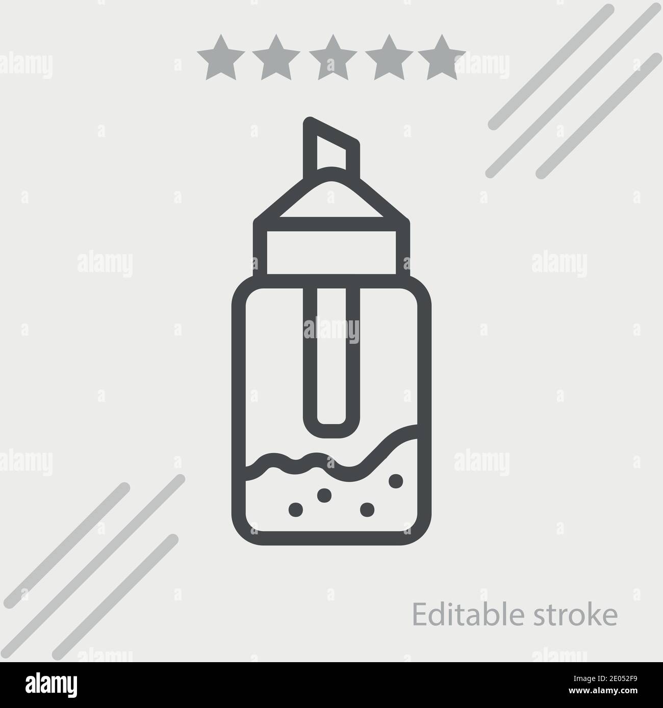 sugar vector icon modern simple vector illustration Stock Vector Image ...