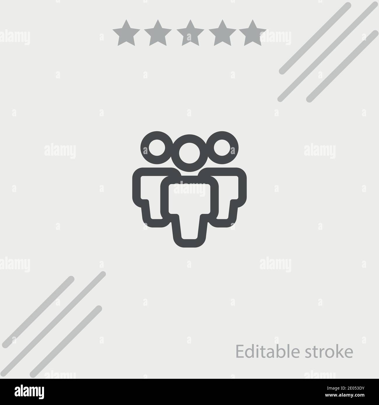 male people group vector icon modern simple vector illustration Stock ...