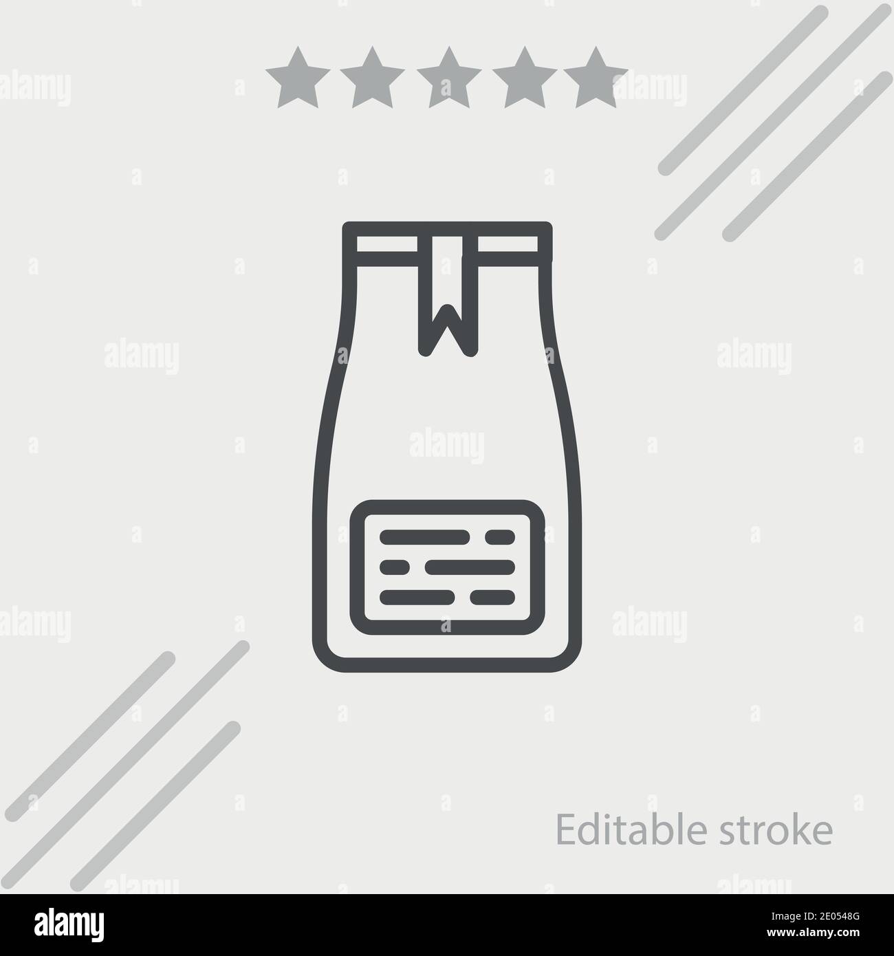 tea bag vector icon modern simple vector illustration Stock Vector ...