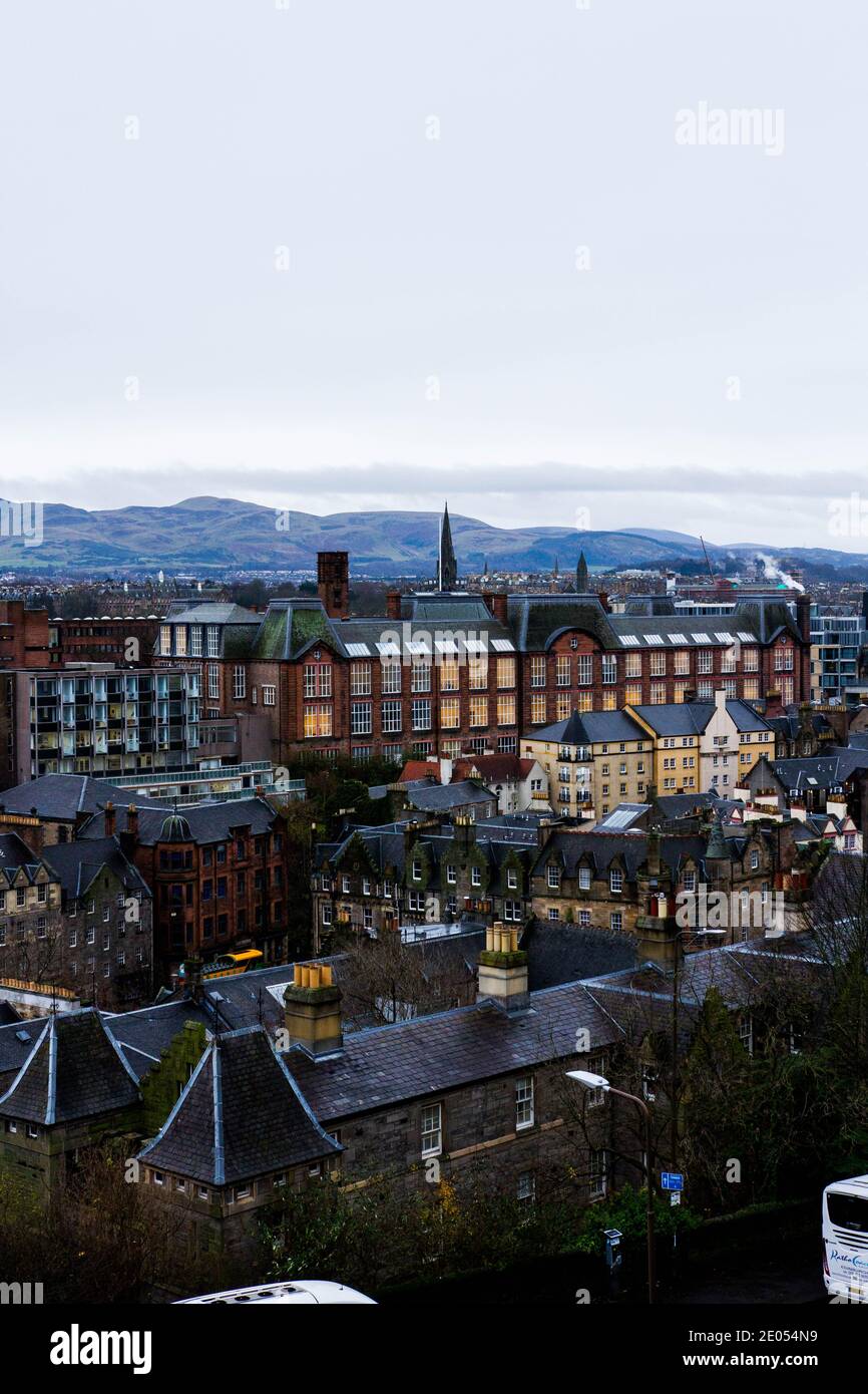 Streets of Edinburgh, Scotland Stock Photo - Alamy