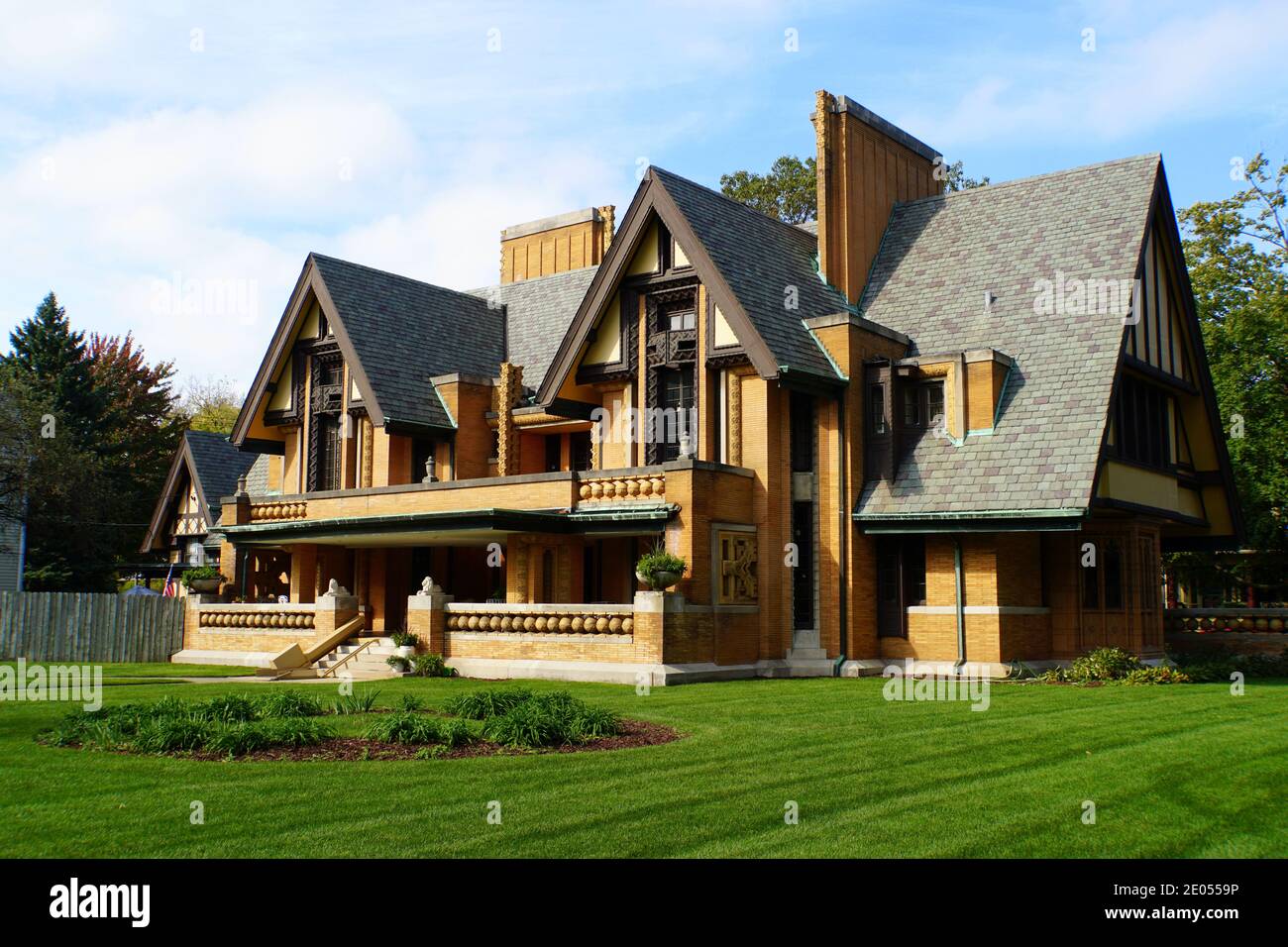 Chicago, Illinois, U.S.A - October 14, 2018 - Moore-Dugal Residence, a ...