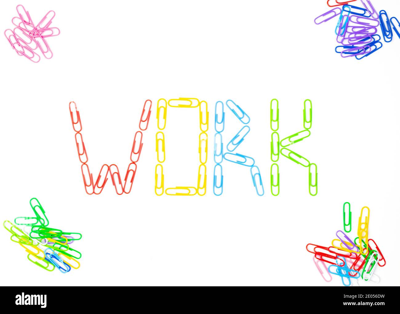 Office stationery paperclips hi-res stock photography and images - Alamy