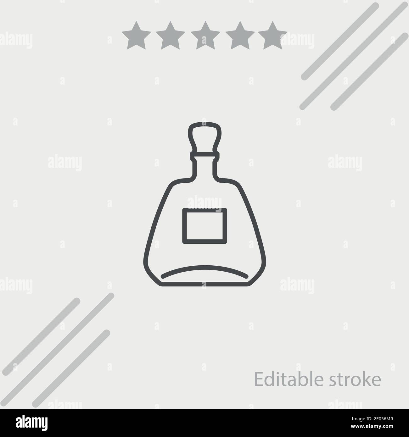 scotch whiskey vector icon modern simple vector illustration Stock ...