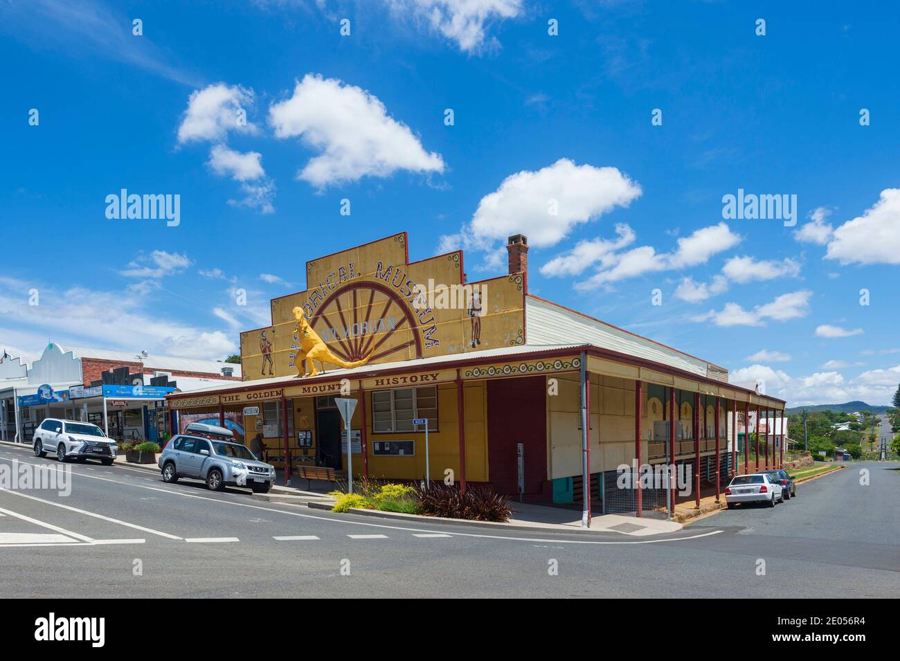 Historical Museum in the old mining town of Mount Morgan, Central ...