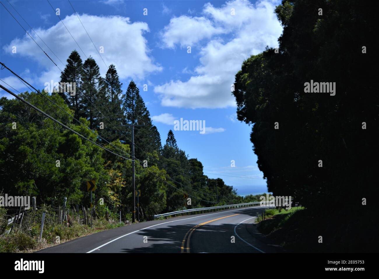Road on Moloka'i Island Stock Photo - Alamy