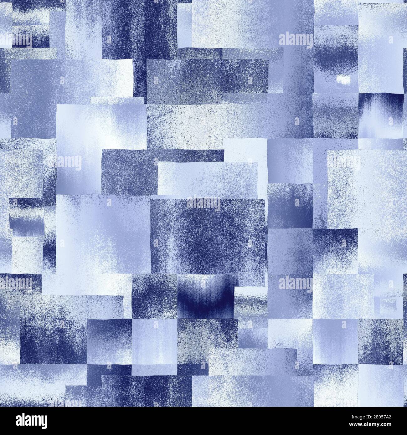 Seamless rectangle geo tile mosaic pattern swatch Stock Photo - Alamy