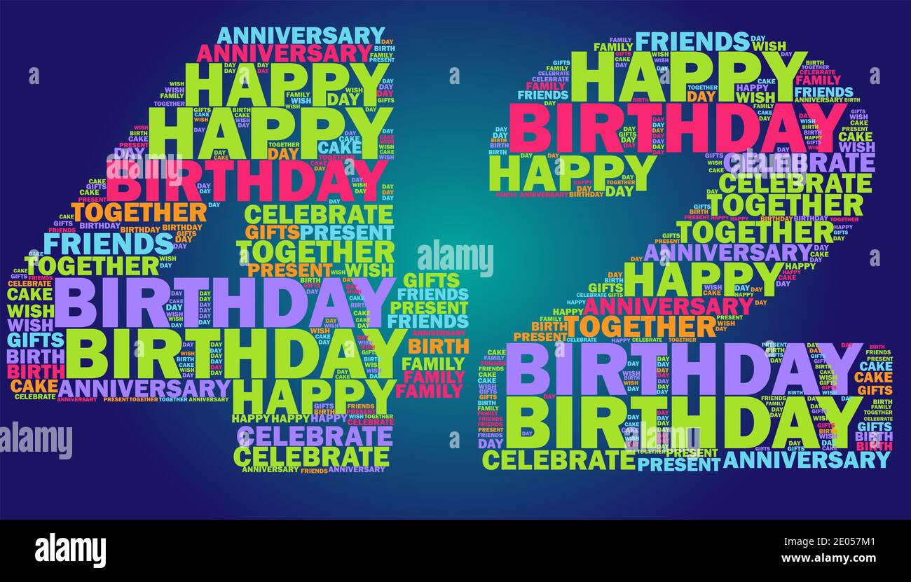 42nd birthday celebration hi-res stock photography and images - Alamy