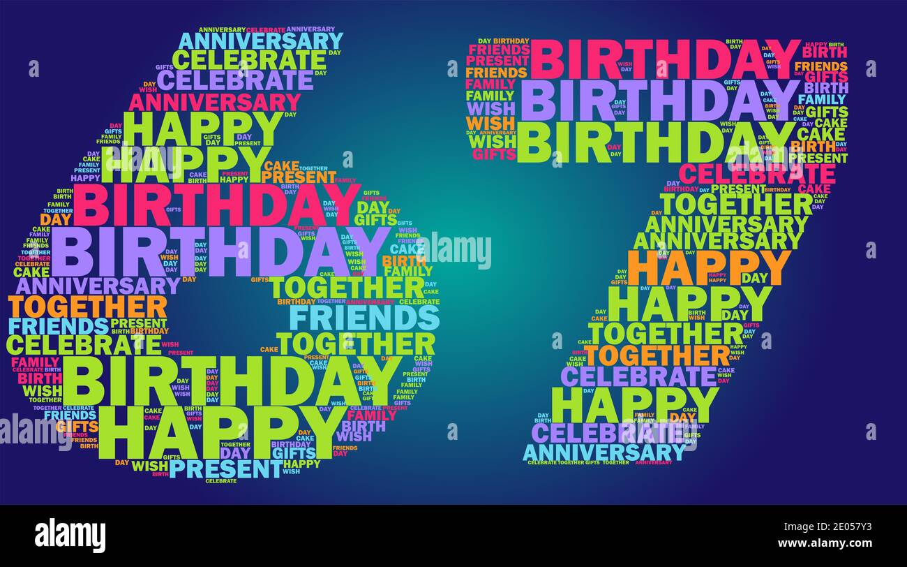 67th birthday hi-res stock photography and images - Alamy