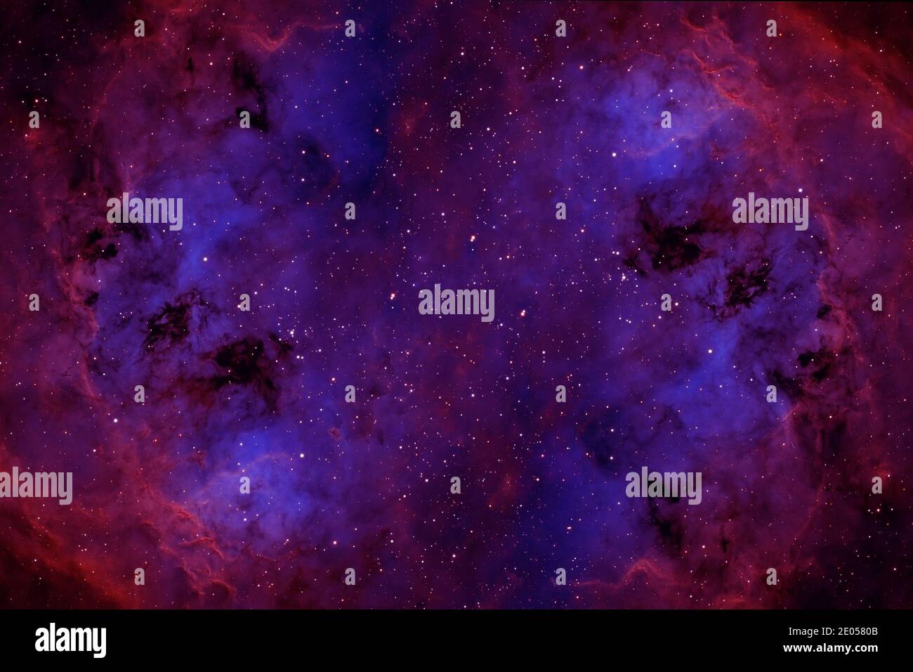 A beautiful colored galaxy in deep space. Elements of this image were ...