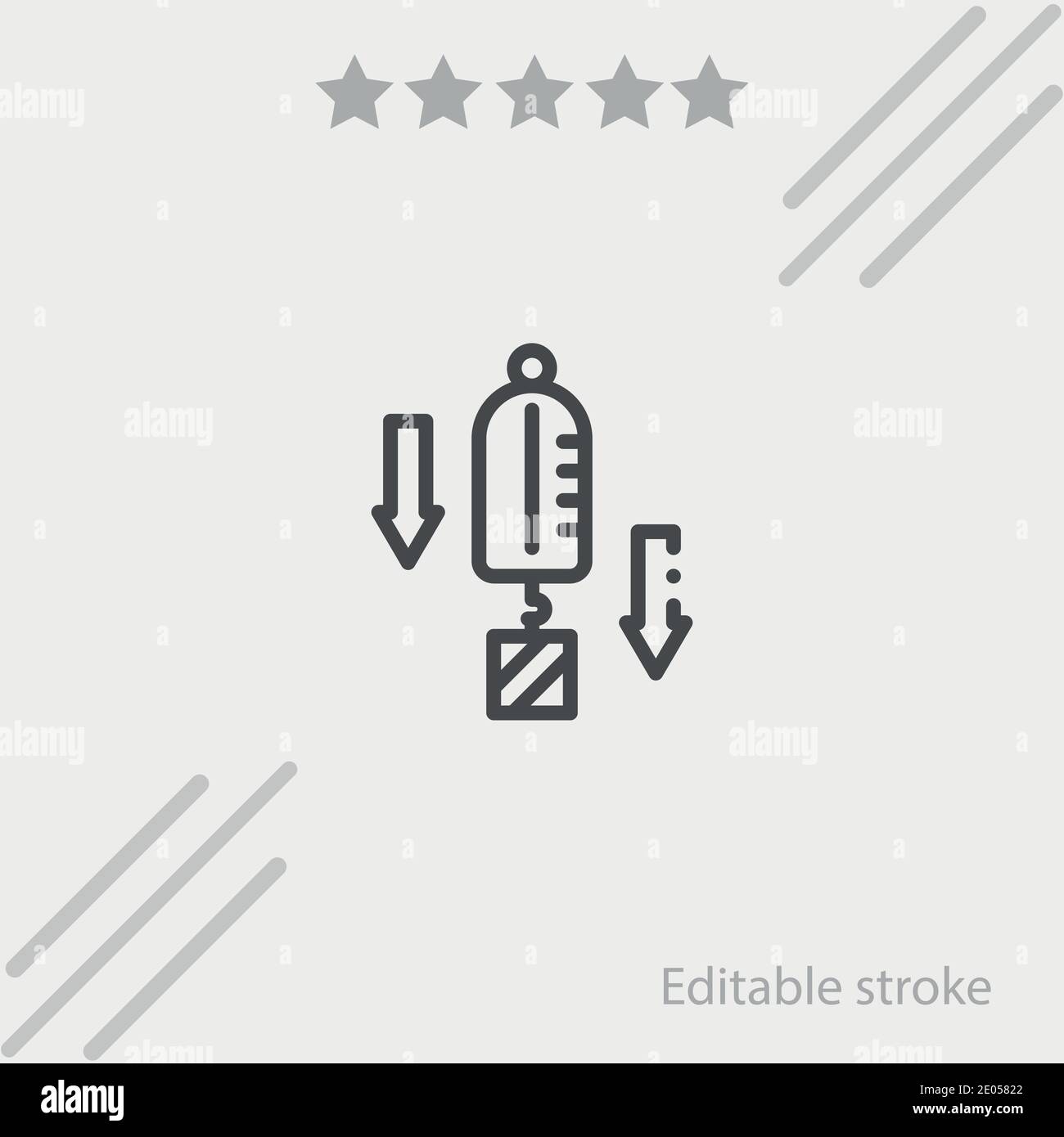 gravity vector icon modern simple vector illustration Stock Vector ...