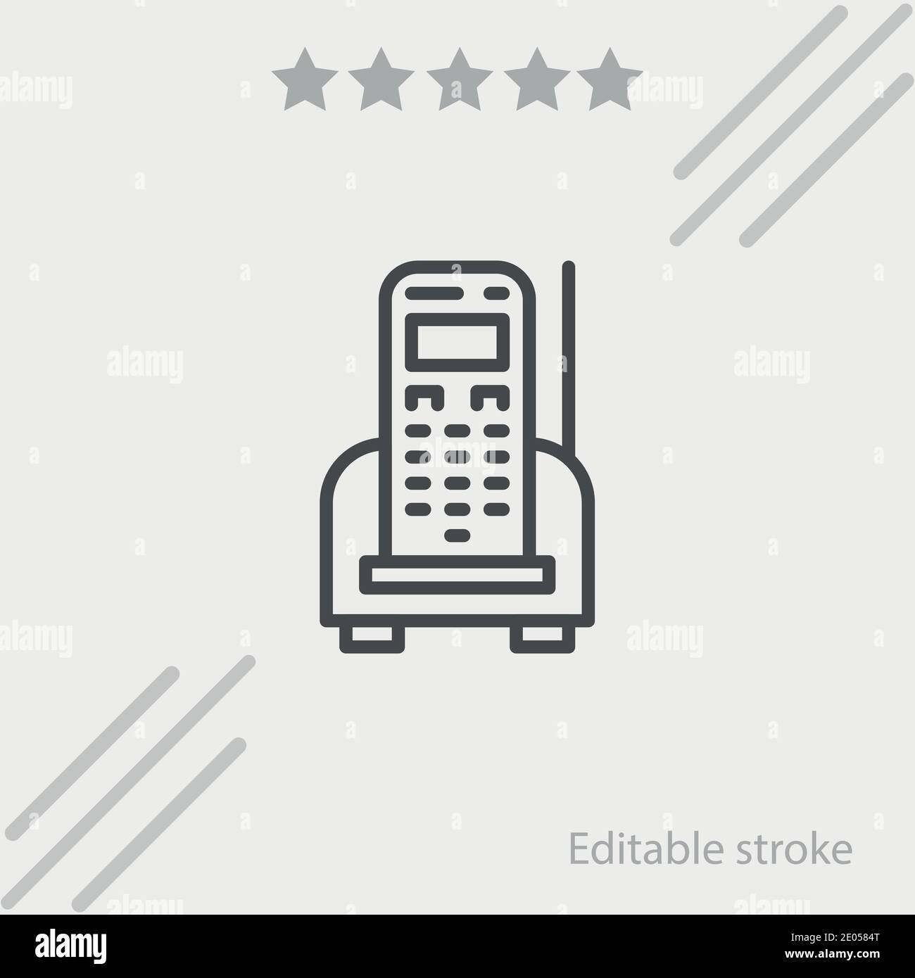 cellular vector icon modern simple vector illustration Stock Vector ...