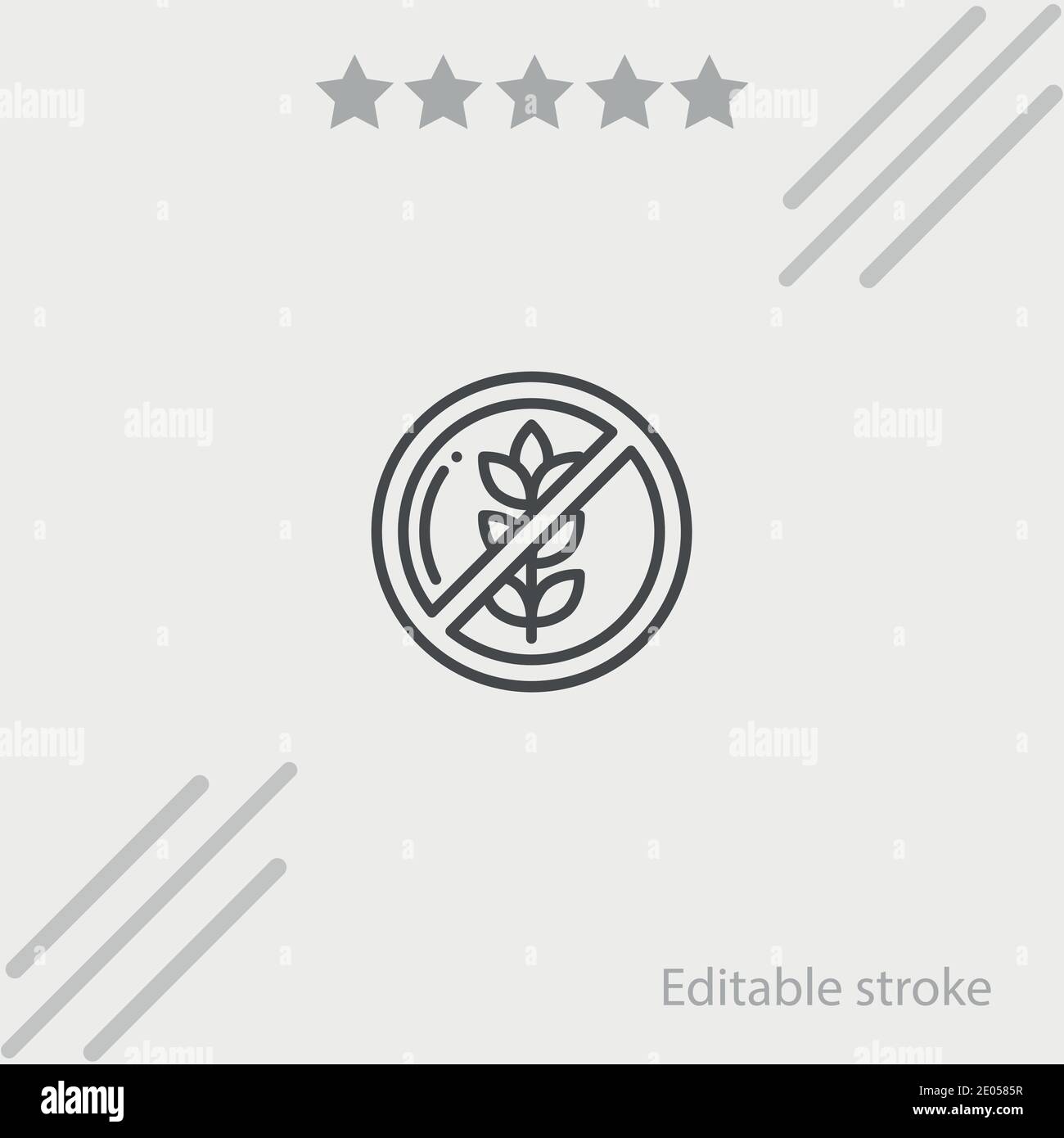 wheat vector icon modern simple vector illustration Stock Vector Image ...