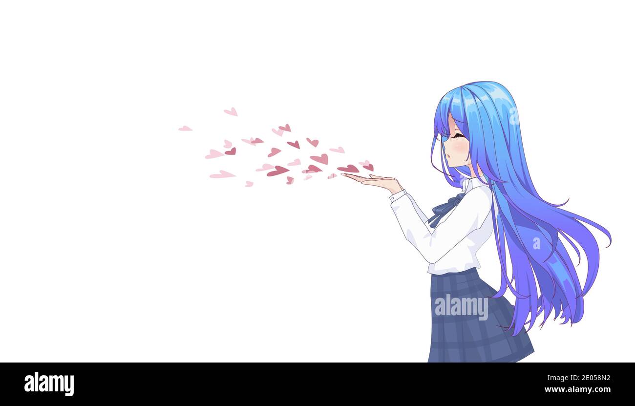 Anime Girl Hairstyles Side View