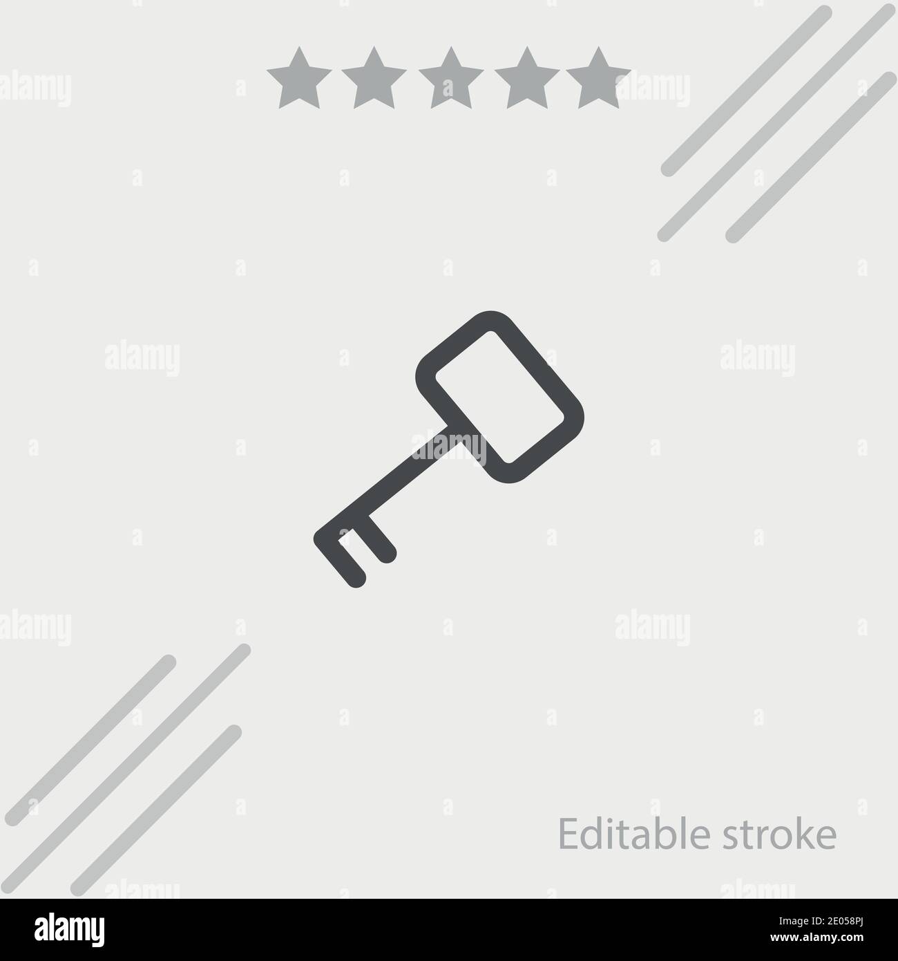 access key vector icon modern simple vector illustration Stock Vector ...