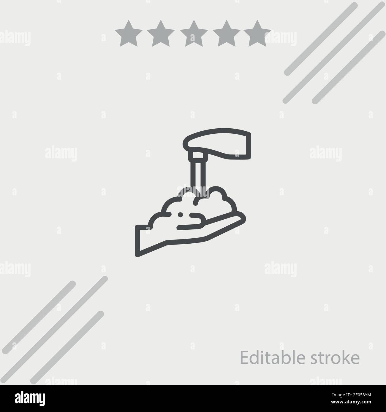 water tap vector icon modern simple vector illustration Stock Vector ...