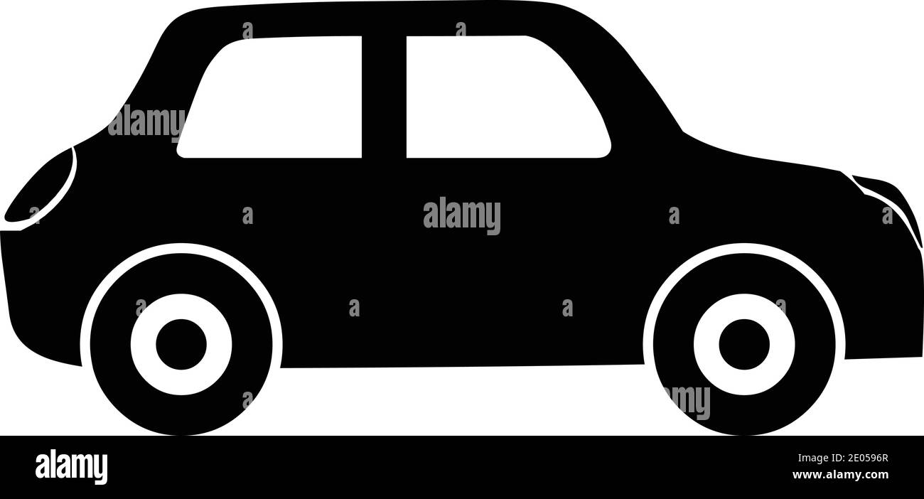 Car side view icon stock illustration Stock Vector Image & Art - Alamy
