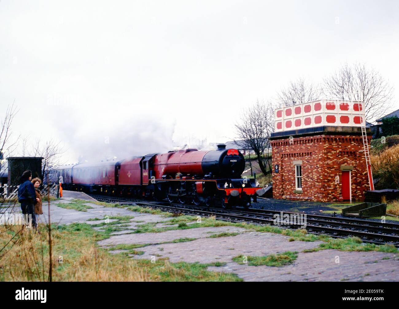 Princess Class No 46203 Princess Margaret Rose at Appleby in ...
