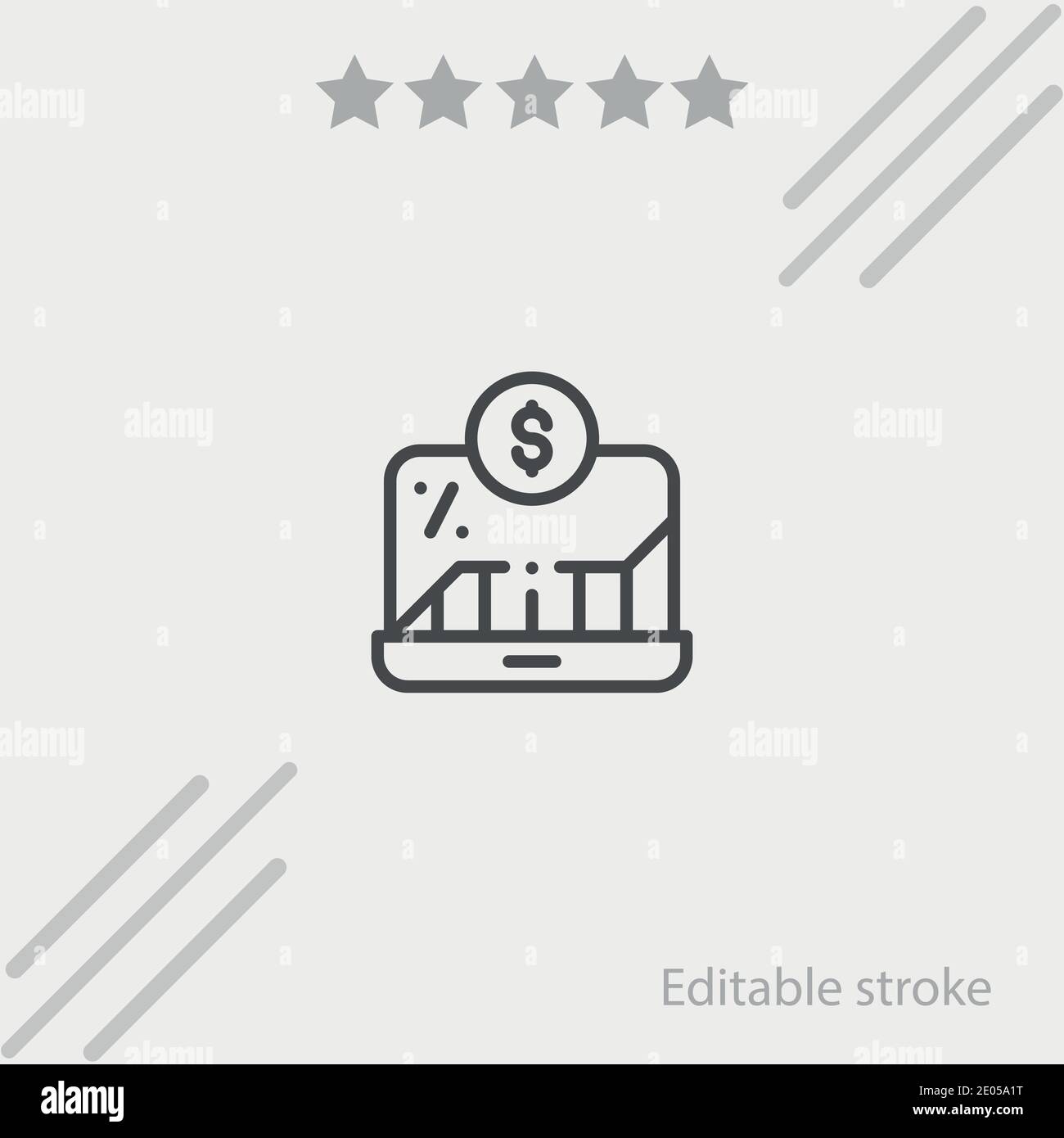 exchange rate vector icon modern simple vector illustration Stock ...