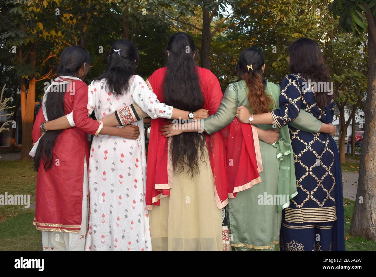 Cartoon indian girl wearing traditional hi-res stock photography and ...