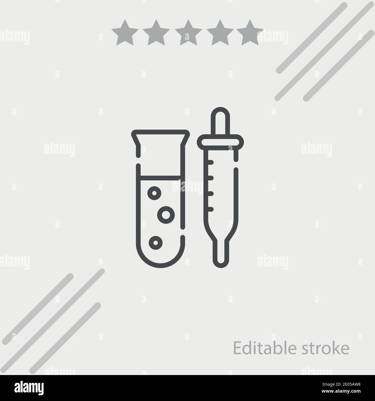 chemistry vector icon modern simple vector illustration Stock Vector ...