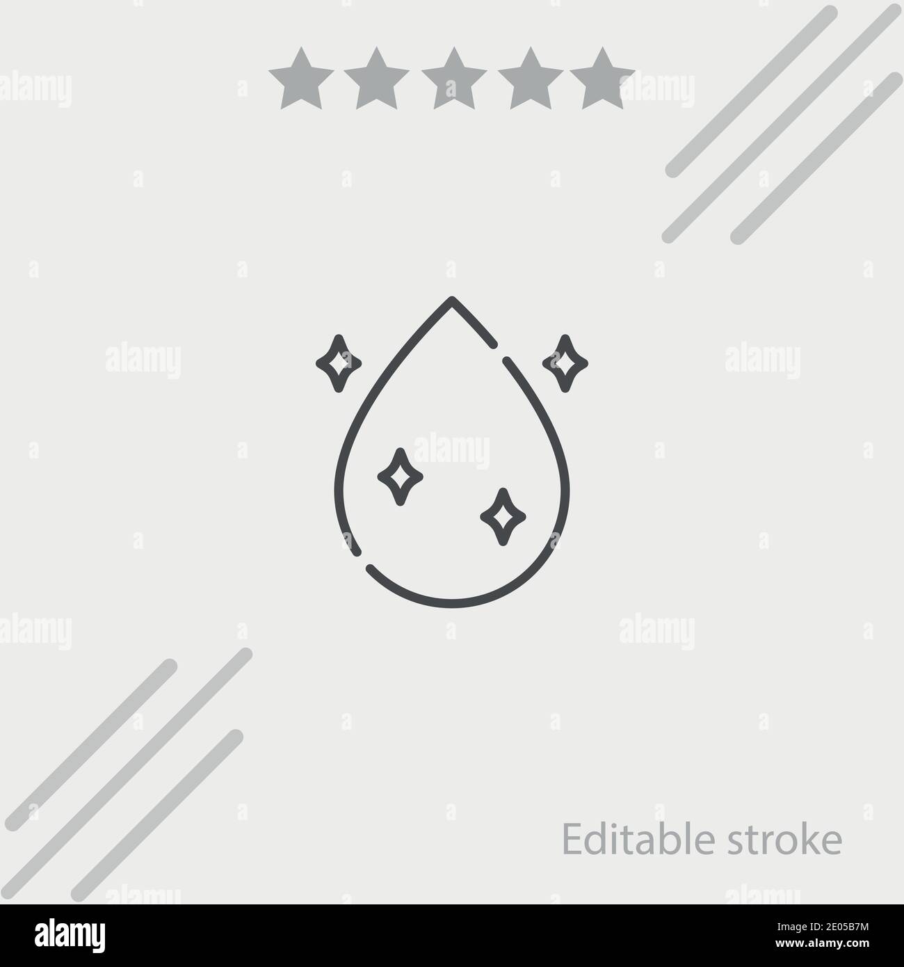 water vector icon modern simple vector illustration Stock Vector Image ...