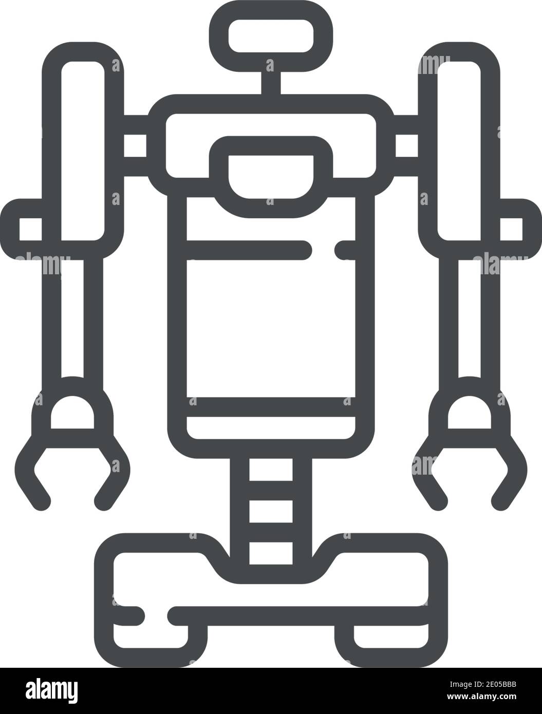 robot vector icon modern simple vector illustration Stock Vector Image ...