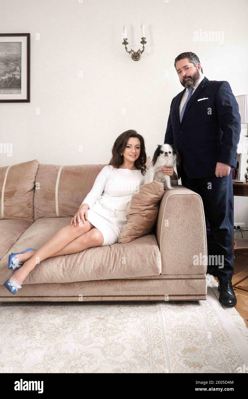 Photo session of Grand Duke George Mikhailovich of Russia, (Georgi ...