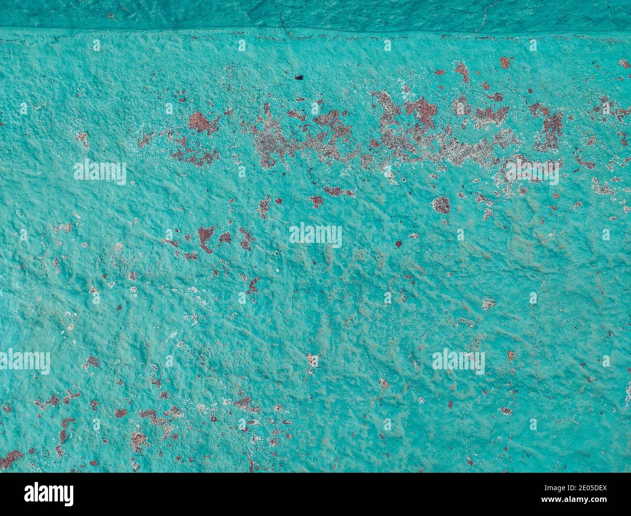 Blue and cracked texture Stock Photo - Alamy