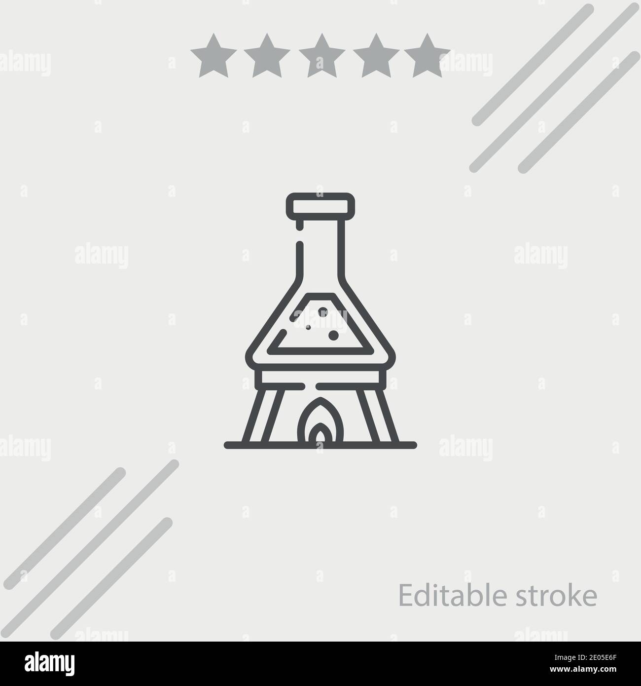 chemistry vector icon modern simple vector illustration Stock Vector ...