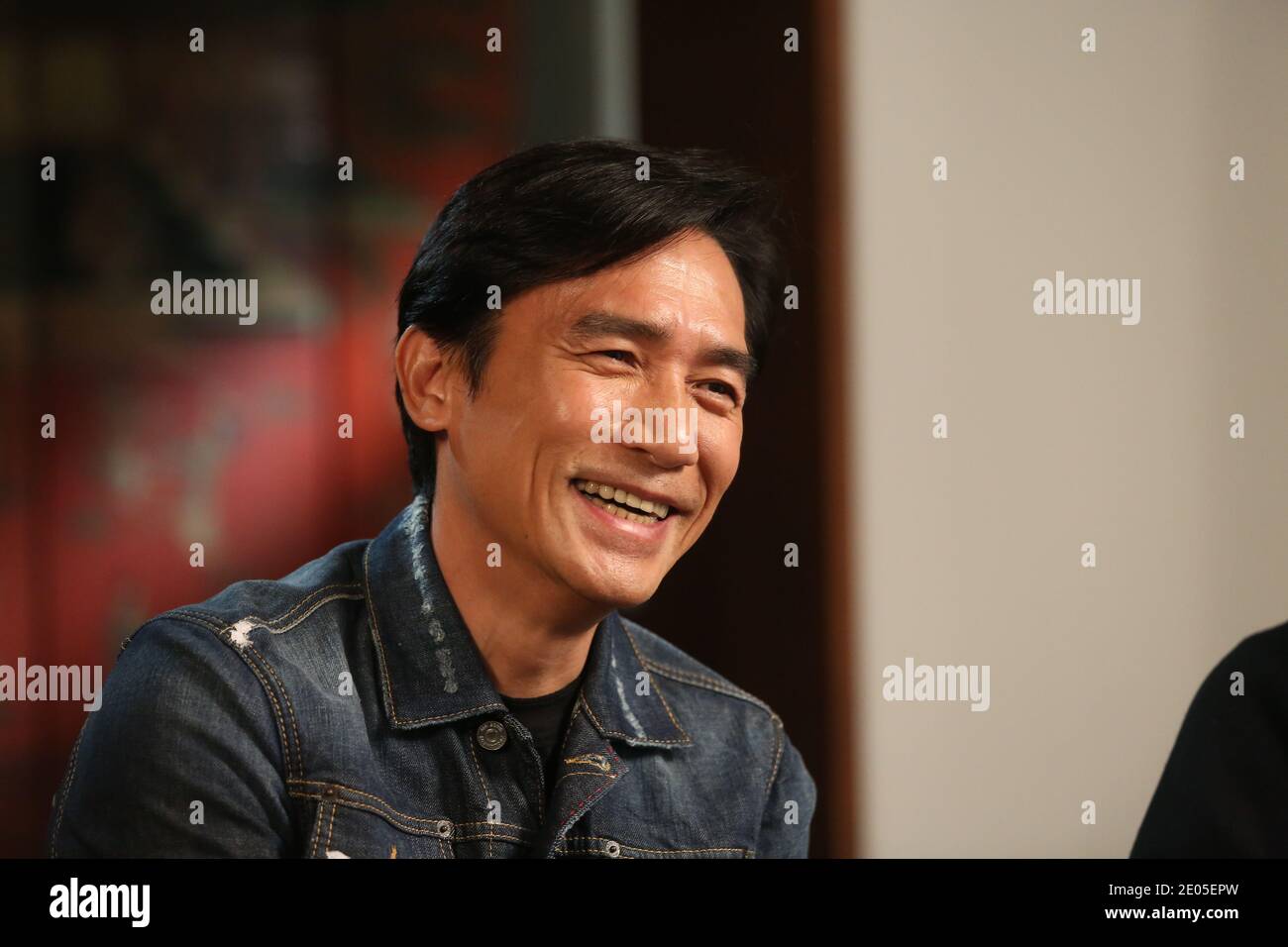 --FILE--Hong Kong actor and singer Tony Leung Chiu-wai shows up at a ...