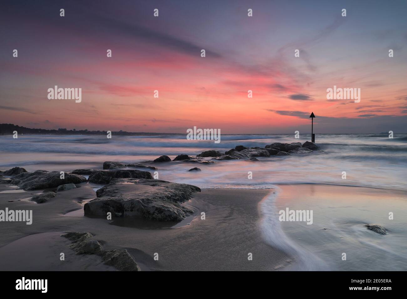 Rocky sea defence groyne hi-res stock photography and images - Alamy