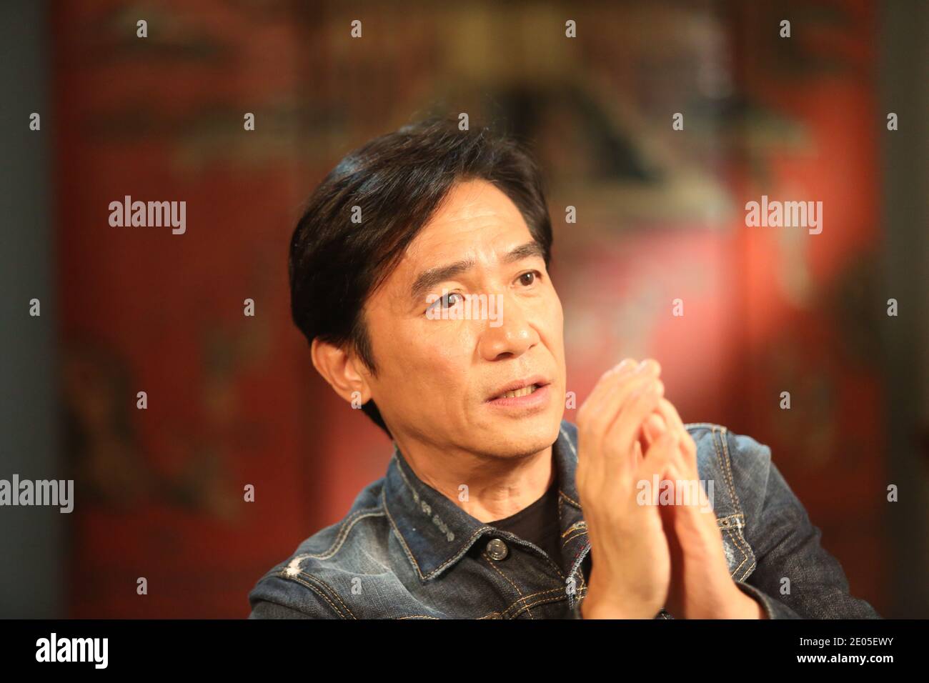 --FILE--Hong Kong actor and singer Tony Leung Chiu-wai shows up at a ...